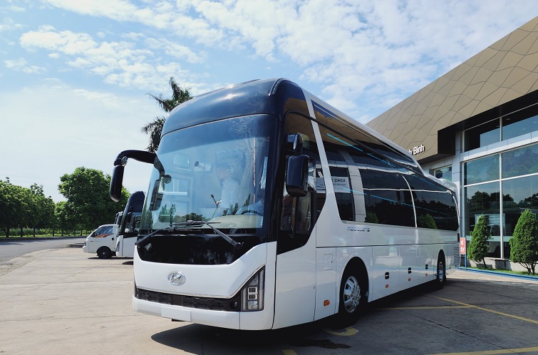 Xe giường nằm cao cấp HYUNDAI mobistar Mẫu 24 phòng và 34 phòng Vip